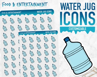 Water Jug Stickers - Etsy