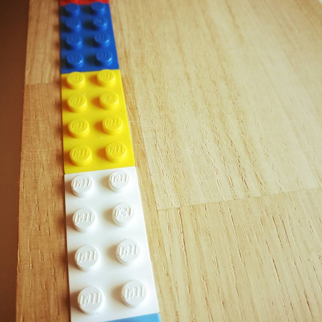 Solid Oak made with Original Lego Pieces Key Hanger Lego Key | Etsy