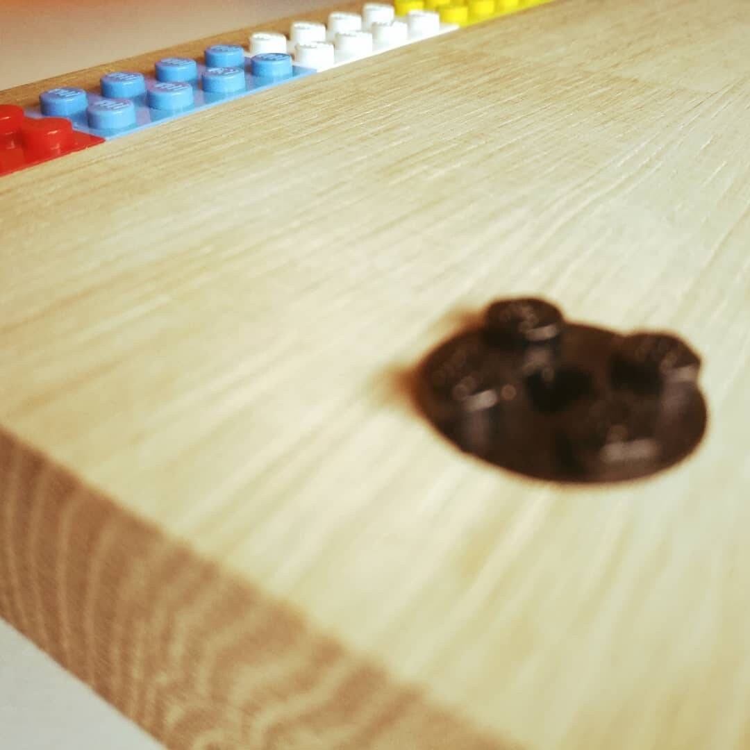 Solid Oak made with Original Lego Pieces Key Hanger Lego Key - Etsy.de