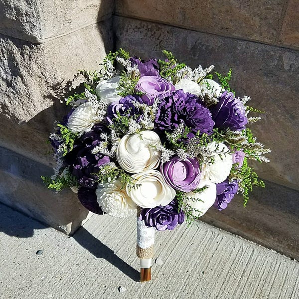 Purple Bouquet - Etsy