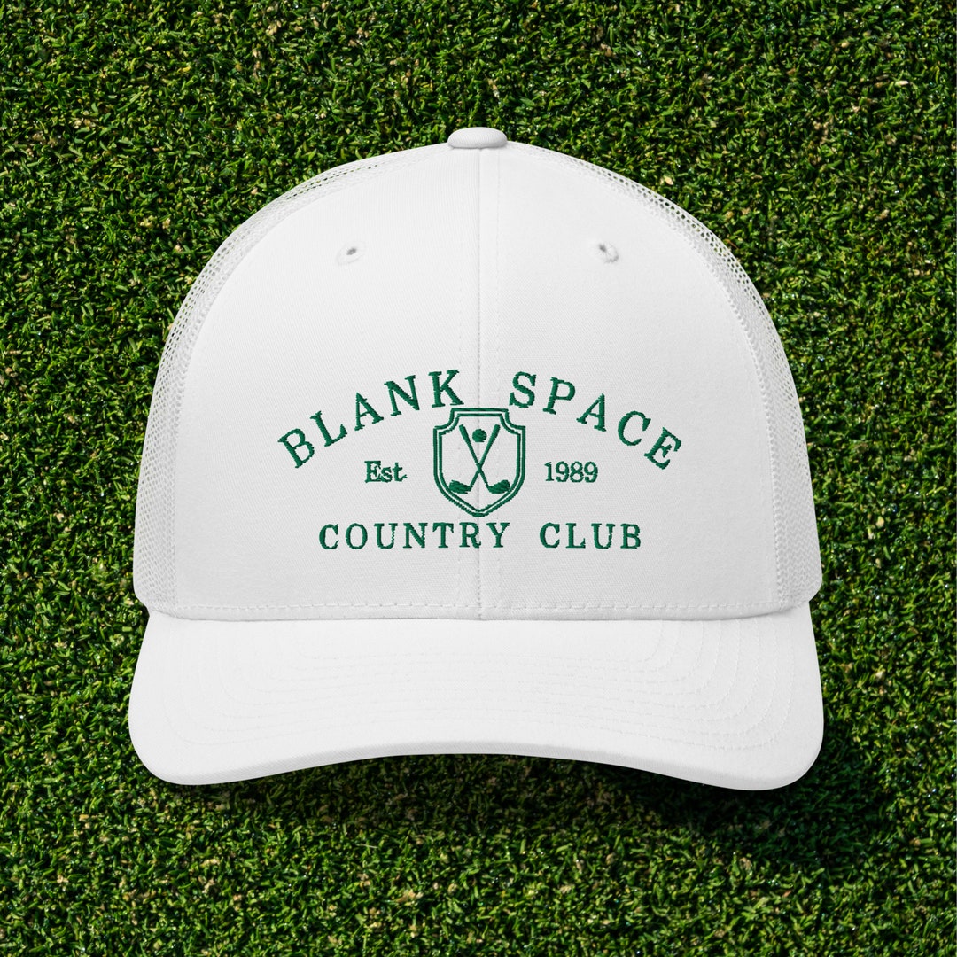 Blank Space Country Club Trucker Cap - Etsy