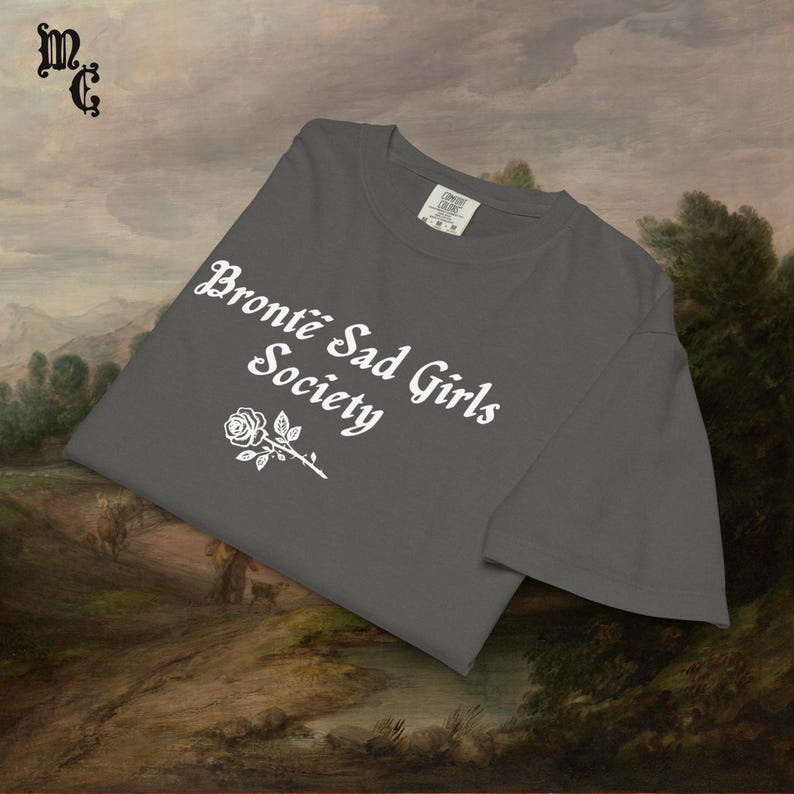 Brontë Sad Girls Society Shirt | Wuthering Heights | Jane Eyre ...
