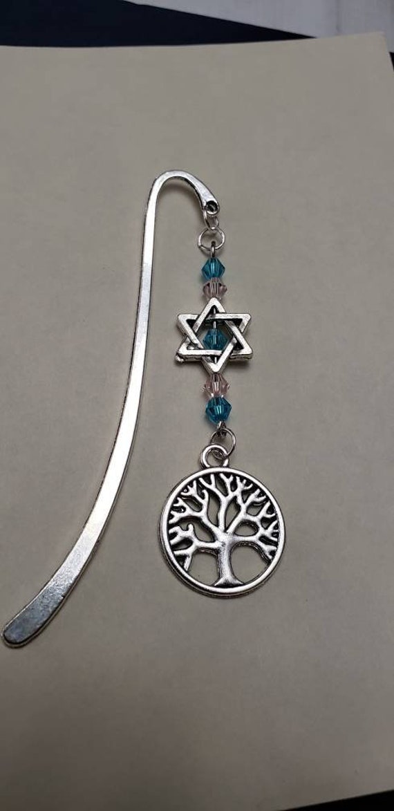 Jewish Bookmark Star of David Bookmark Hamsa Bookmark - Etsy