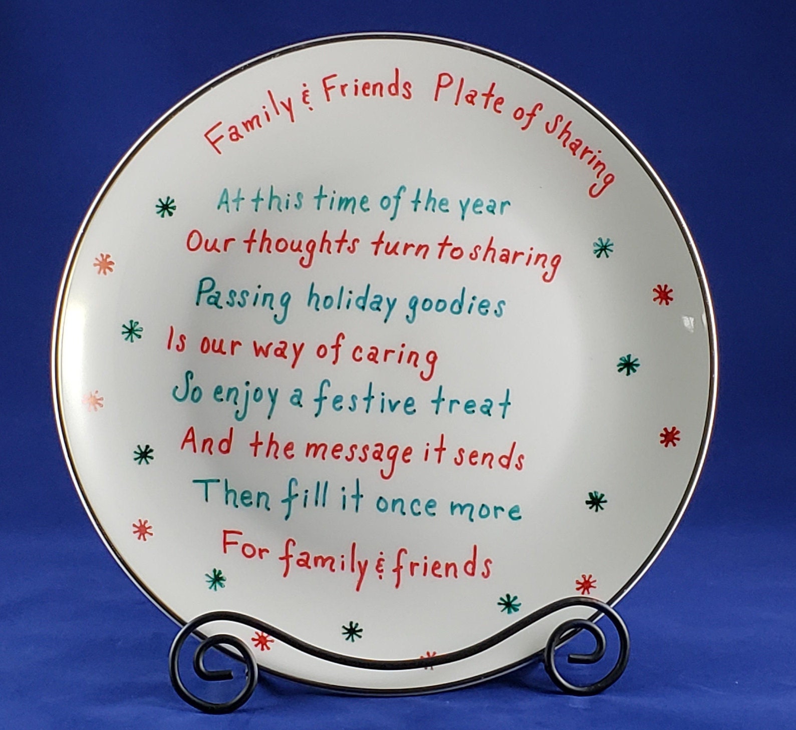 Giving Plate /sharing Plate - Etsy