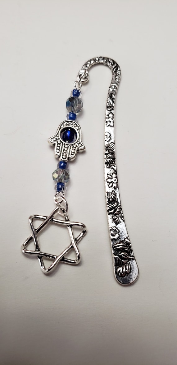 Jewish Bookmark Star of David Bookmark Hamsa Bookmark | Etsy