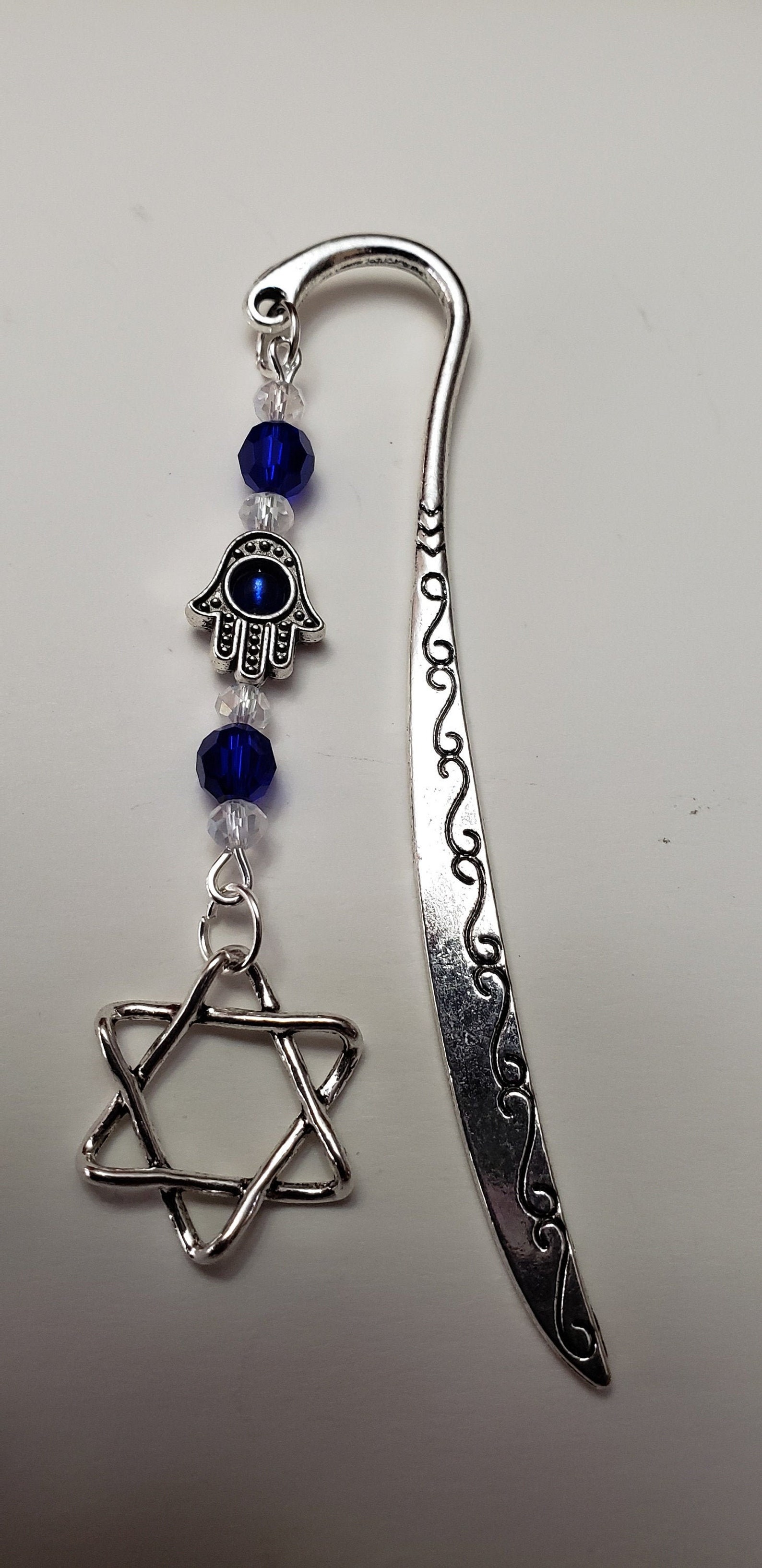 Jewish Bookmark Star of David Bookmark Hamsa Bookmark - Etsy