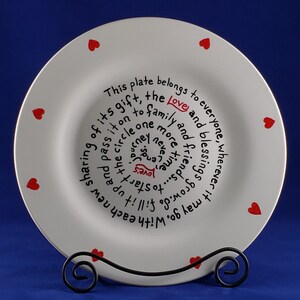 Giving Plate / Sharing Plate - Etsy