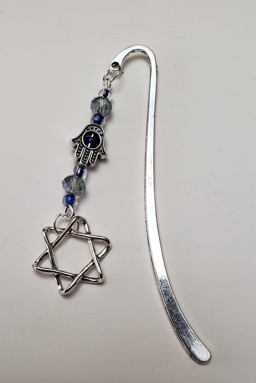Jewish Bookmark Star of David Bookmark Hamsa Bookmark - Etsy