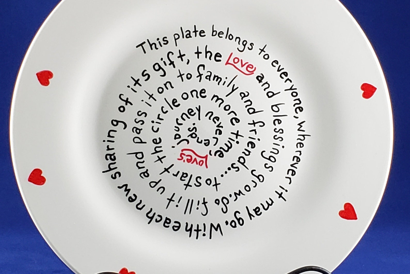 Giving Plate / Sharing Plate - Etsy