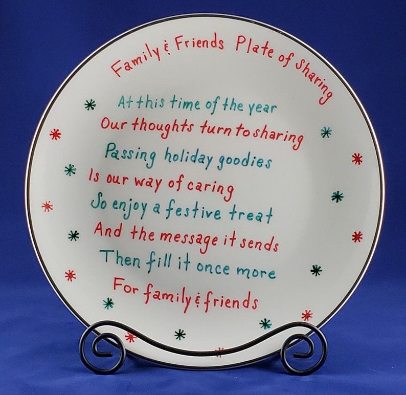 Giving Plate /sharing Plate - Etsy
