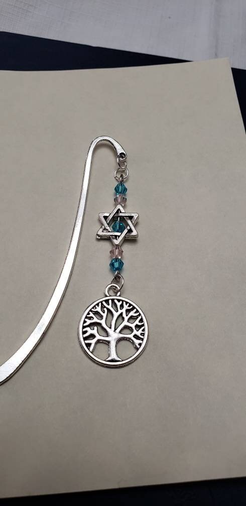 Jewish Bookmark Star of David Bookmark Hamsa Bookmark - Etsy