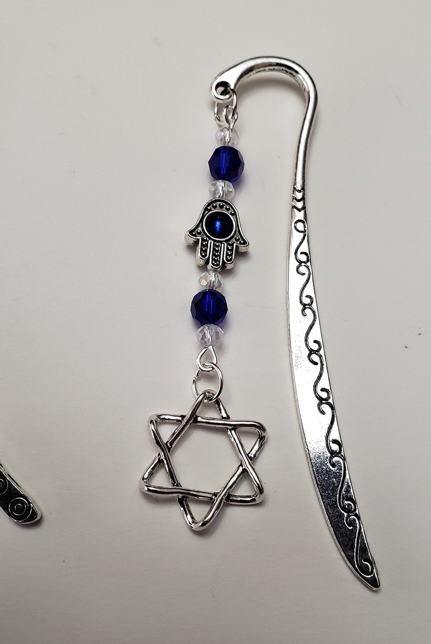 Jewish Bookmark Star of David Bookmark Hamsa Bookmark - Etsy