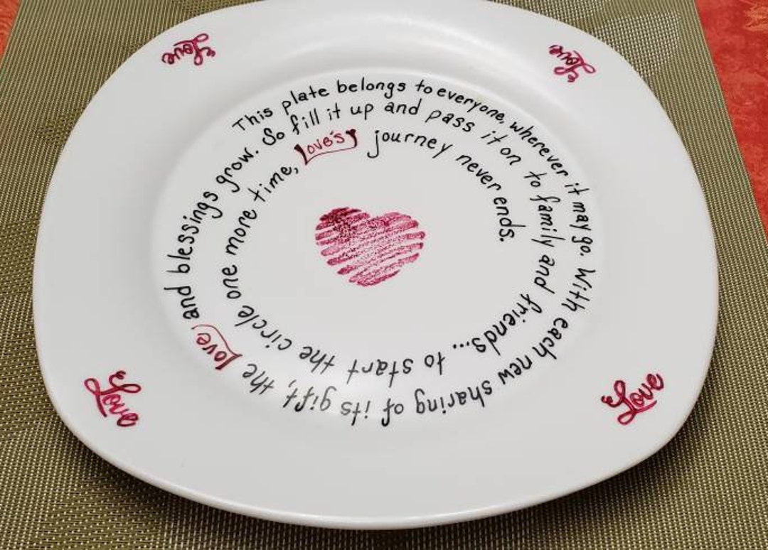 Sharing Plate; Giving Plate - Etsy