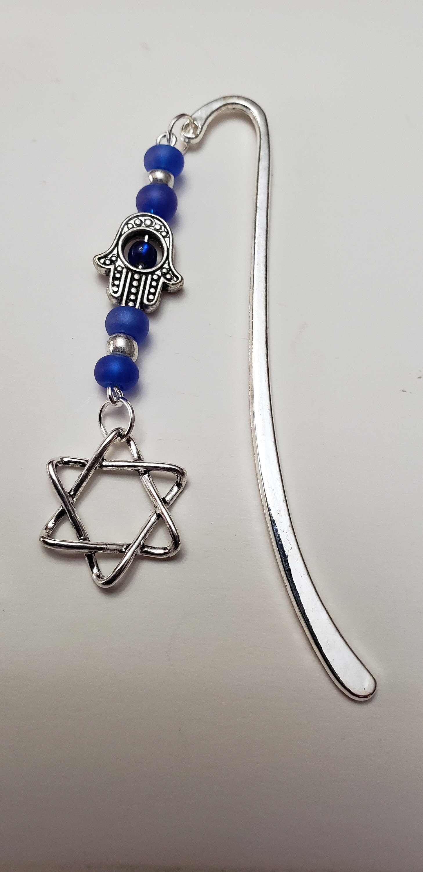 Jewish Bookmark Star of David Bookmark Hamsa Bookmark - Etsy