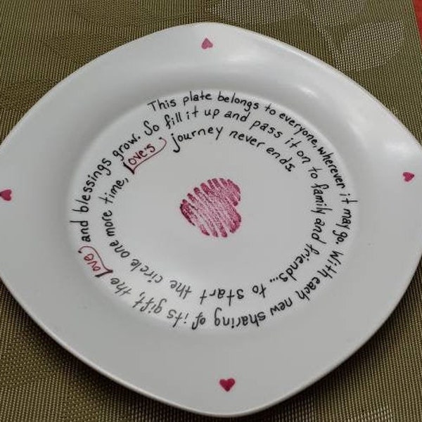 Giving Plate - Etsy
