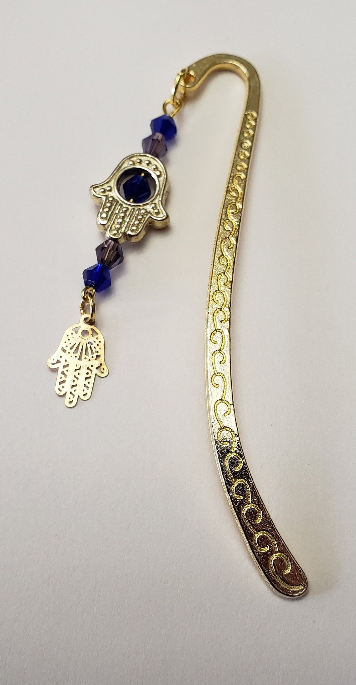 Jewish Star Bookmark Hamsa Bookmark Shepherd's Hook - Etsy