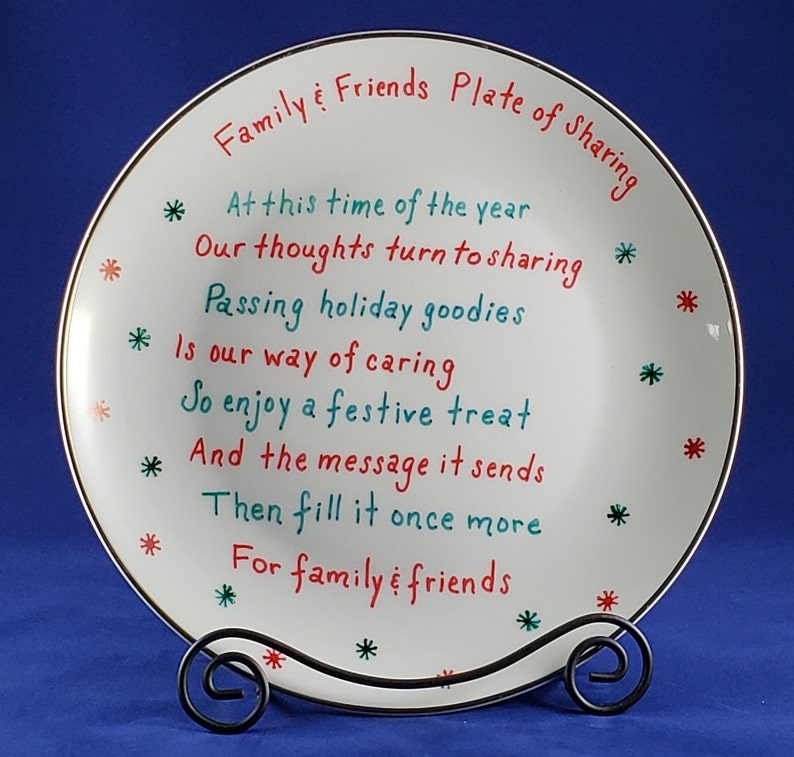 Giving Plate /sharing Plate - Etsy