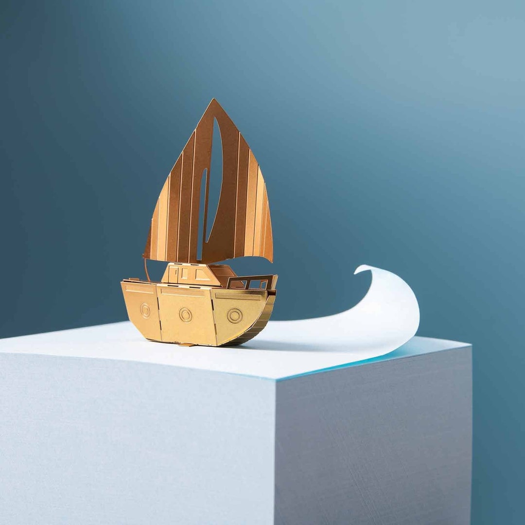 3D Boat Miniature Brass DIY Model Kit - Etsy