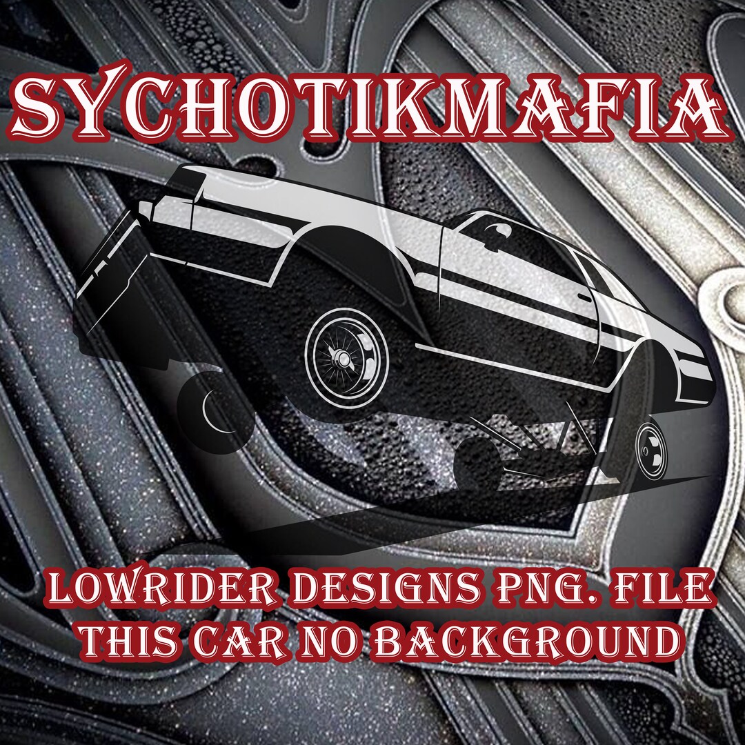 Lowrider Old School Regal Cars Silhouette Cricut,printable,vector,vinyl ...