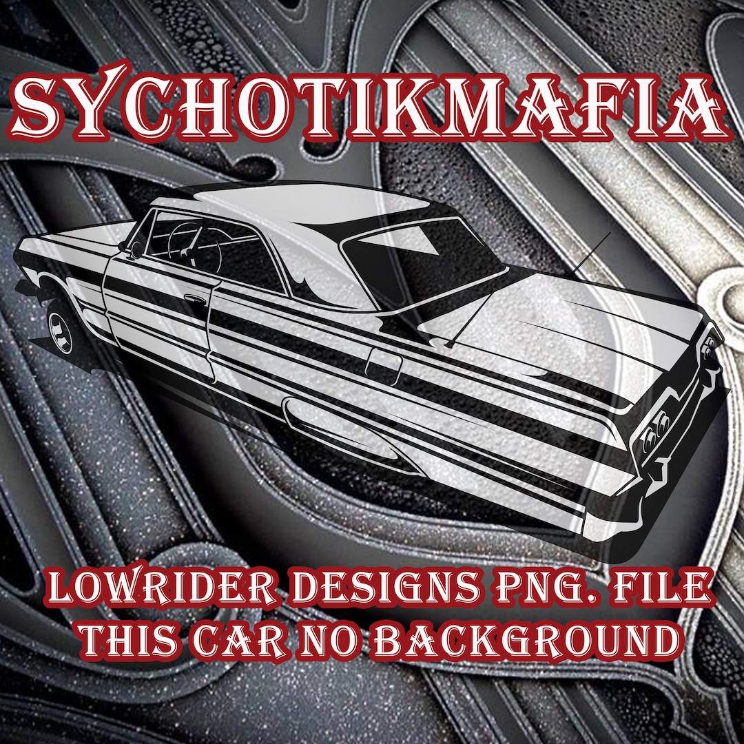 Lowrider Old School Retro Cars Silhouette Cricut,printable,vector,vinyl ...