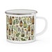 Apothecary Enamel Mug, Botanical Plants Mug, Antique Herbal Print Mug ...