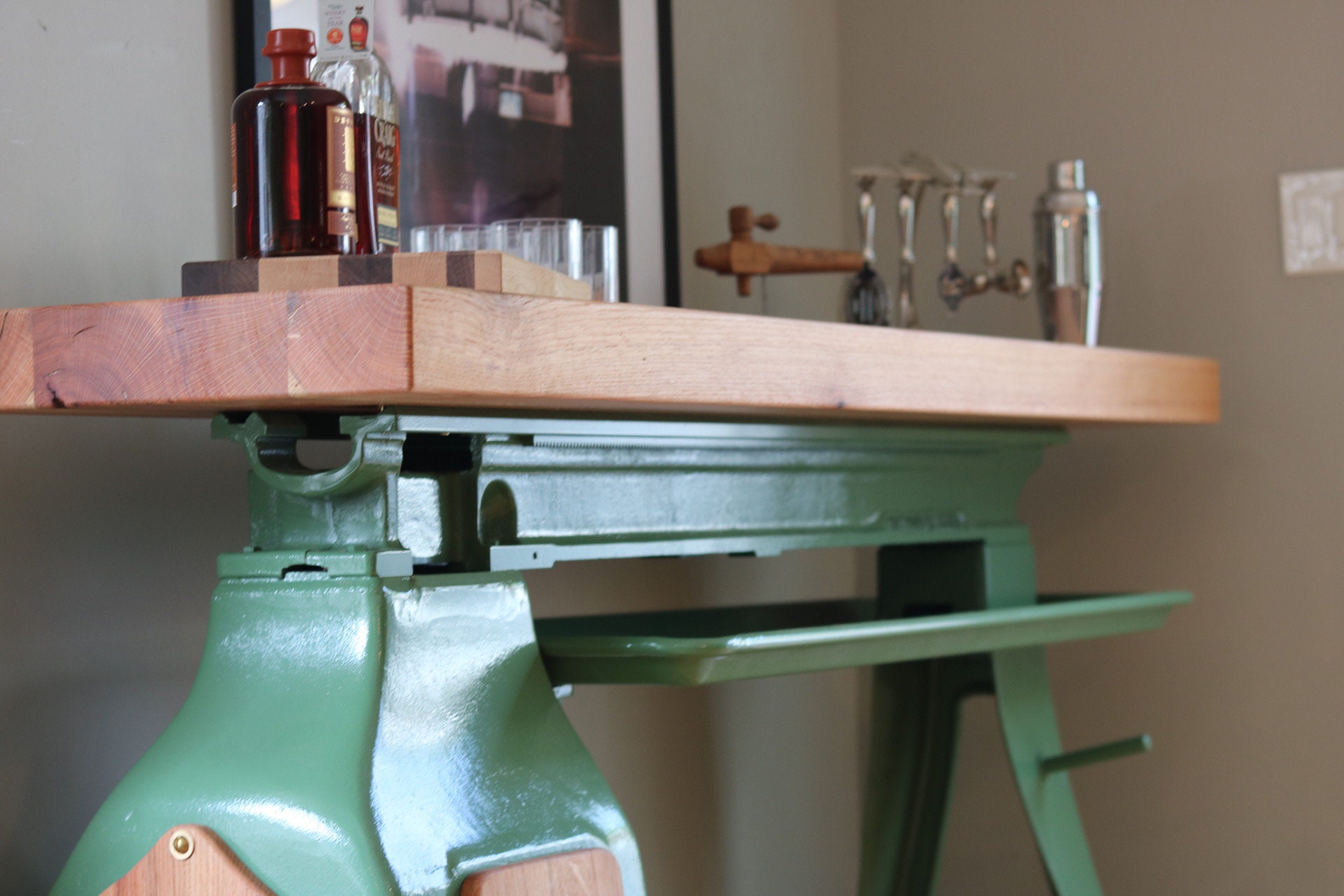 Custom Sideboard Console Liquor Cabinet Table - Etsy