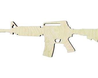 Wood Assault Rifle - Etsy