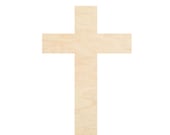 Cross multiple Sizes-cut Outs Wood Craft Supply-finished or - Etsy