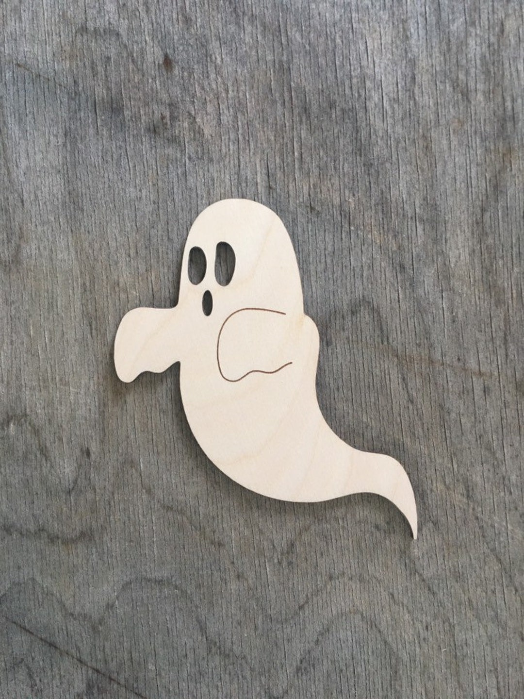 Ghost -multiple Sizes-wood Cutouts Craft Supply-sanded - Etsy