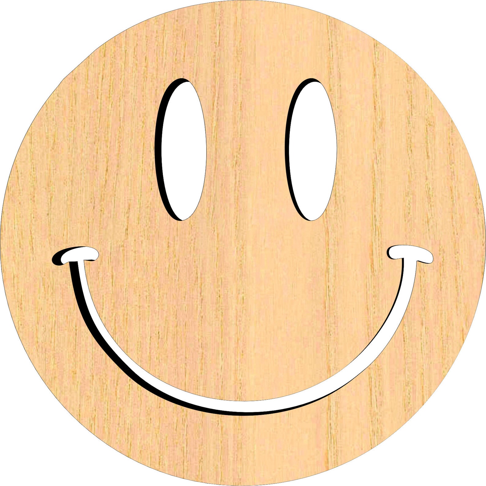 Smiley Face multiple Sizes-wood Cut Out Craft Supply - Etsy