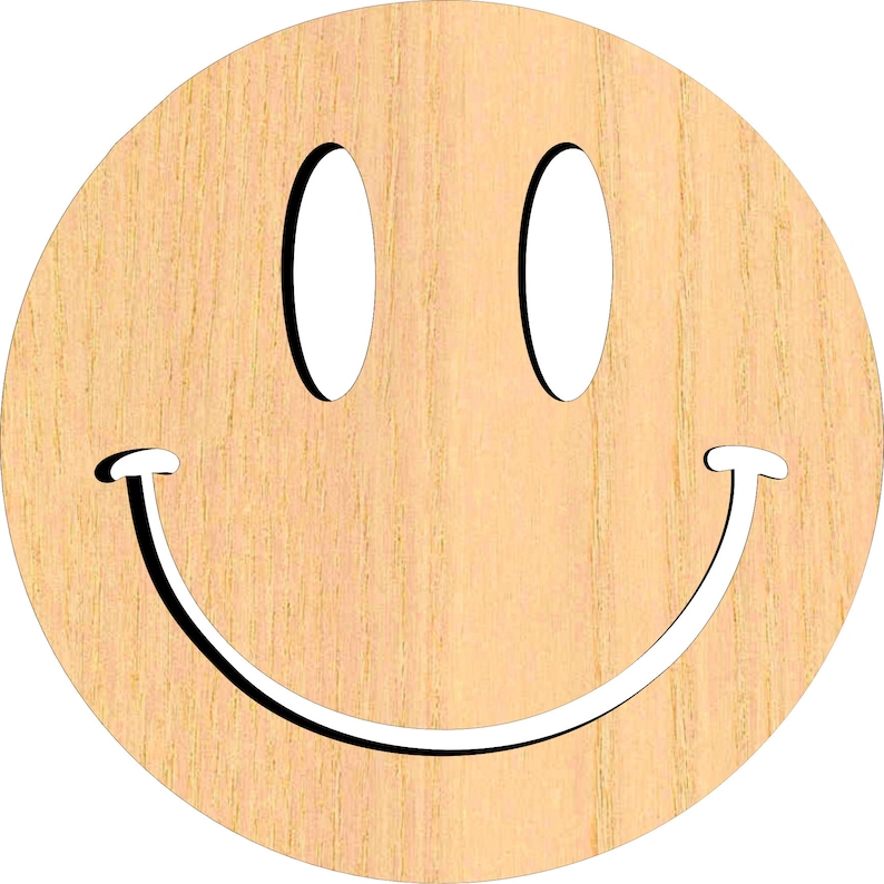 Smiley Face multiple Sizes-wood Cut Out Craft Supply - Etsy