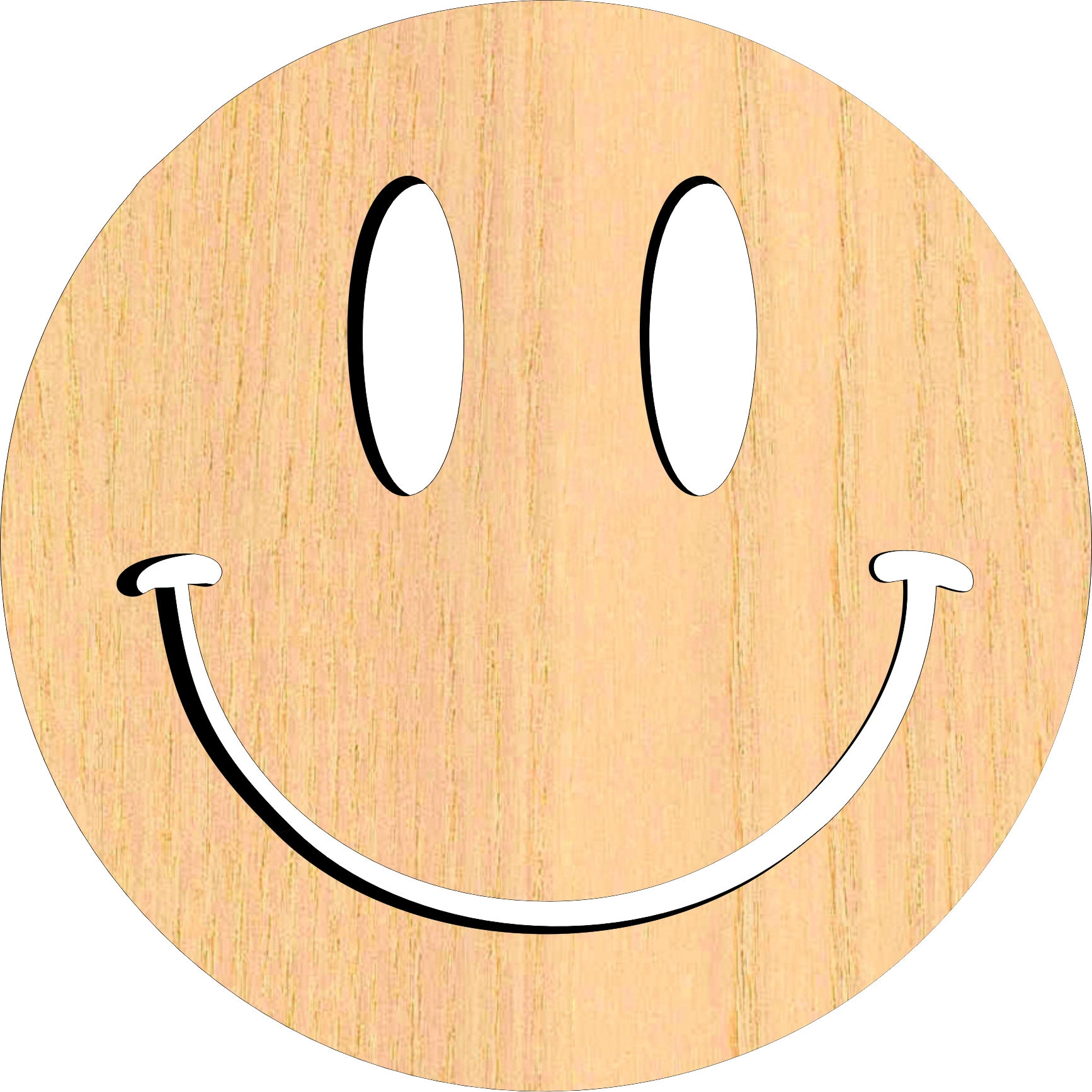Smiley Face multiple Sizes-wood Cut Out Craft Supply - Etsy