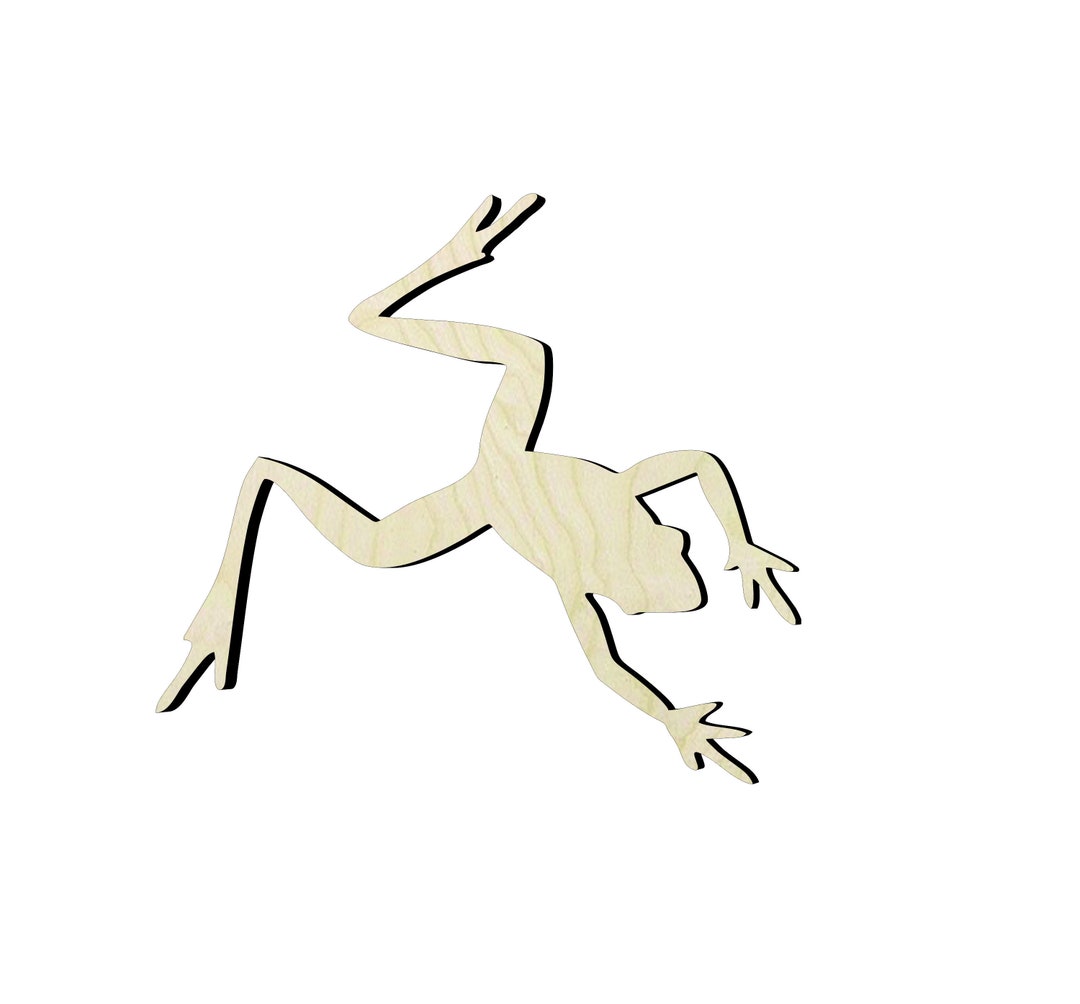 2"- 20" Frog Cutouts Wood Craft Supply-sanded or Unsanded - Etsy