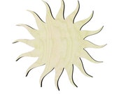 Sun Cut Outs-multiple Sizes Wood Craft Supply-sanded or - Etsy