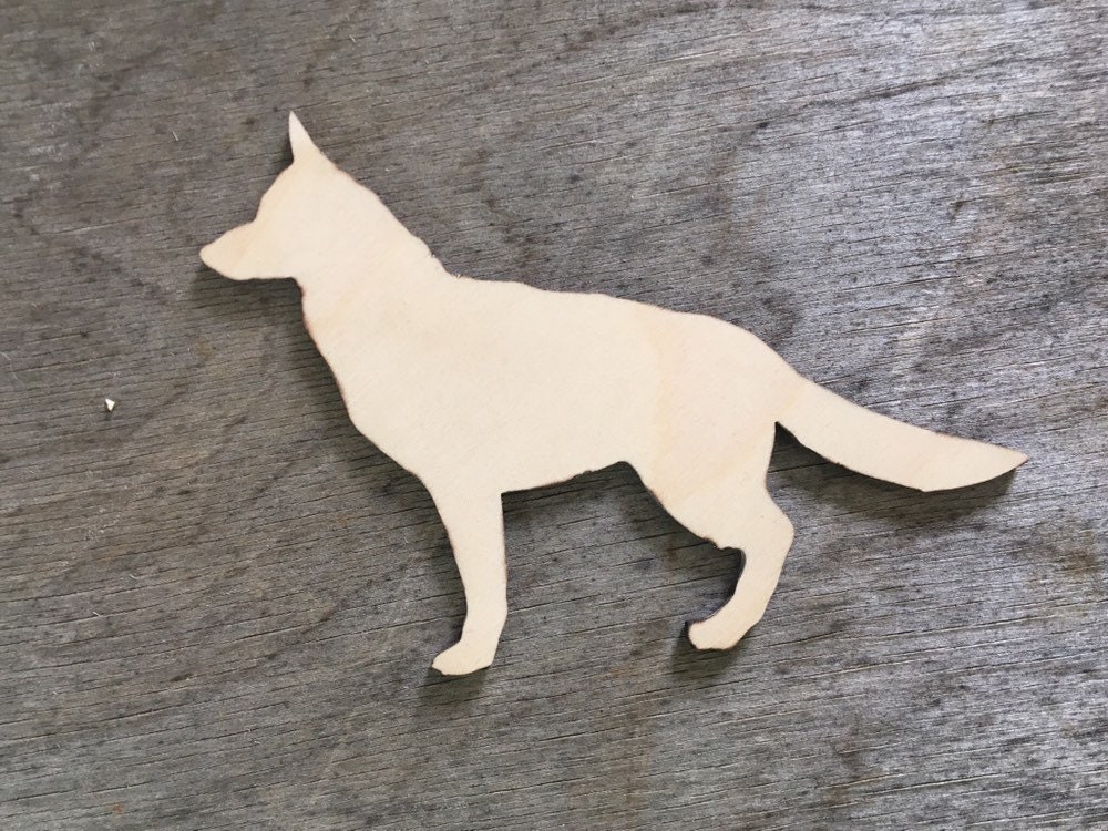 German Shepherd Multiple Sizes-Cut Outs Wood Craft | Etsy