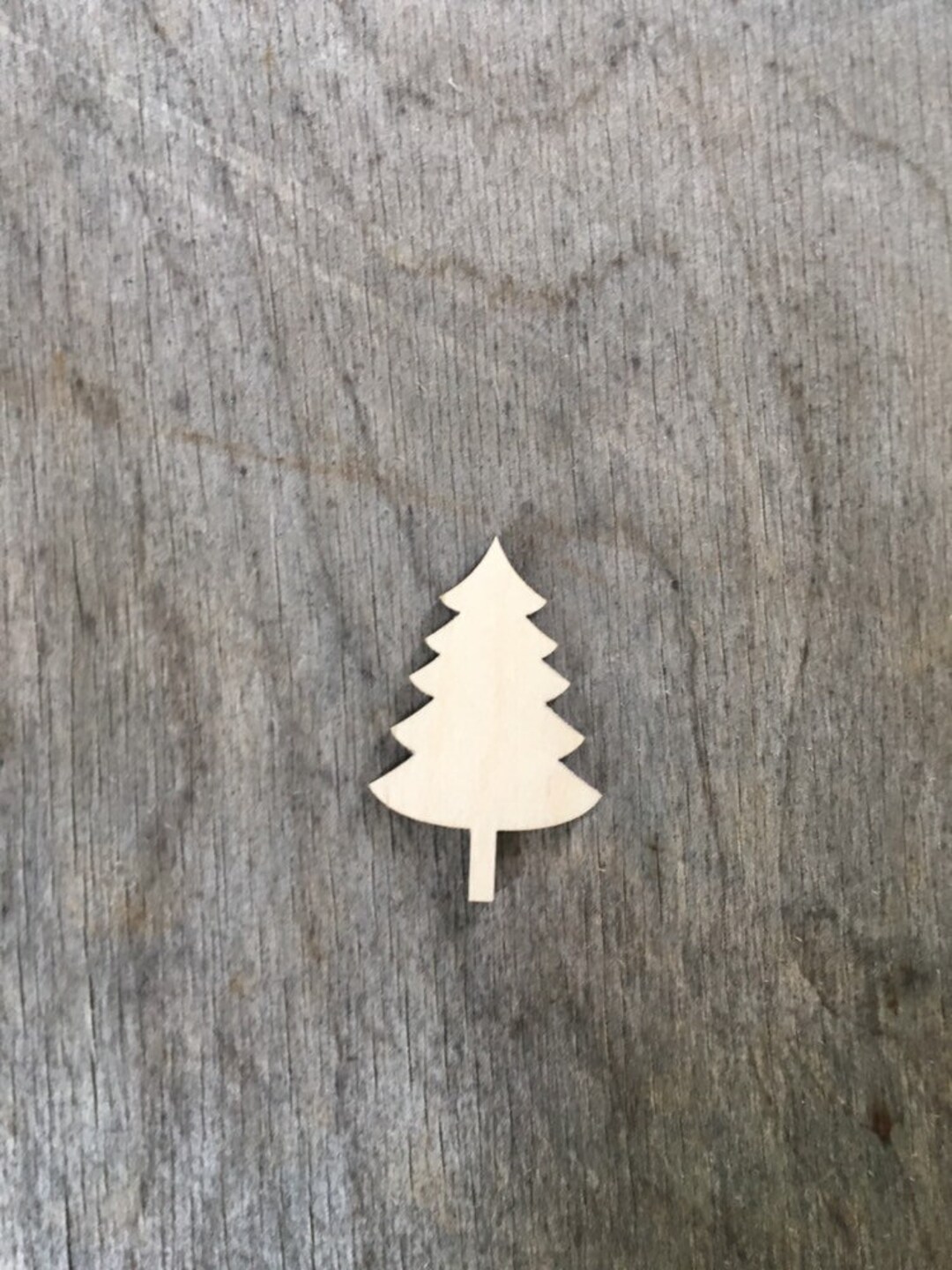 Evergreen Tree -multiple Sizes- Cut Outs Wood Craft Supply-sanded or ...
