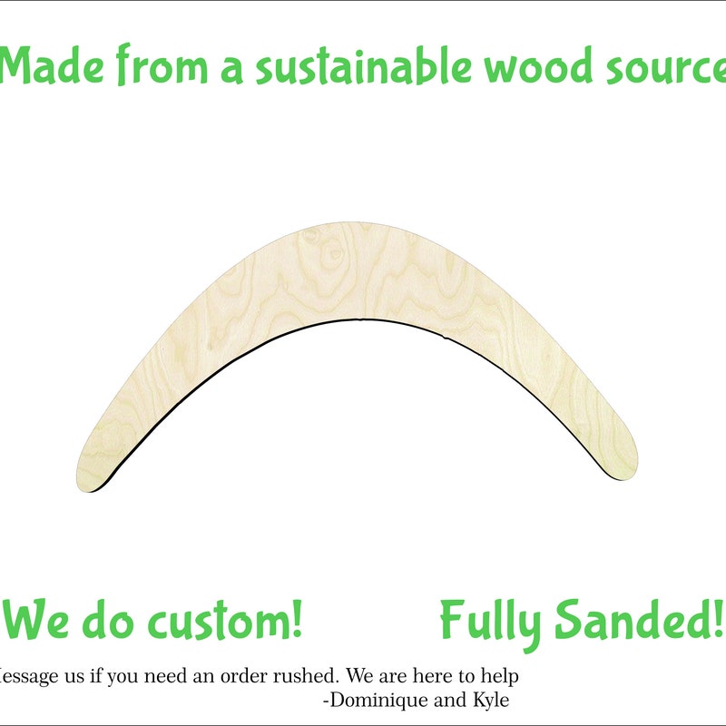 Boomerang Shape - Etsy
