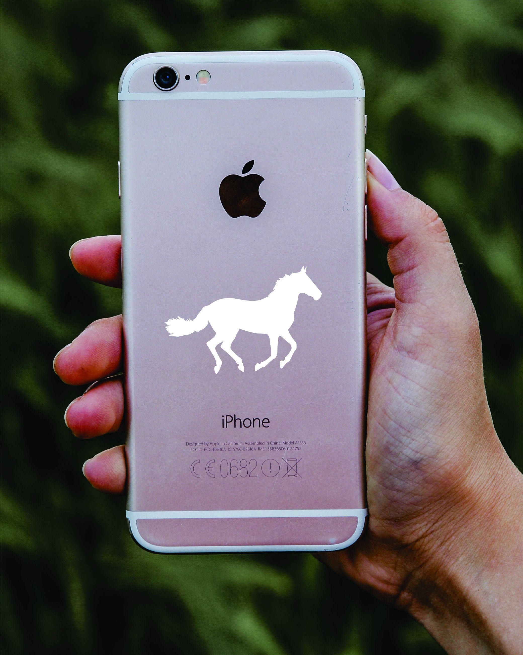 Horse Iphone Decal multiple Sizes Car Decal Laptop - Etsy