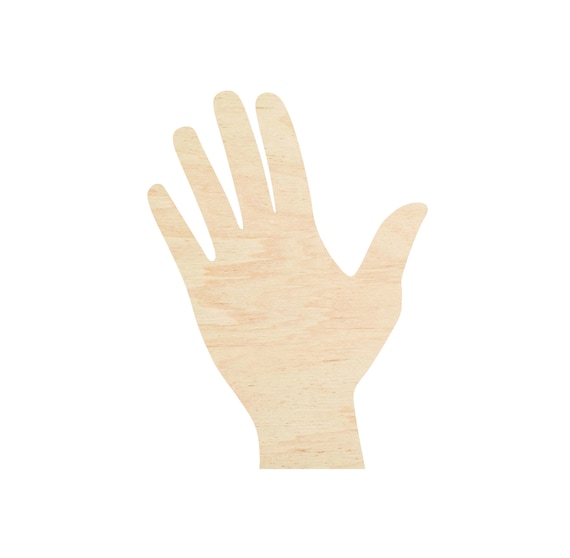 Hand Cut Outs Wood Craft Supply-finished or Unfinsihed | Etsy