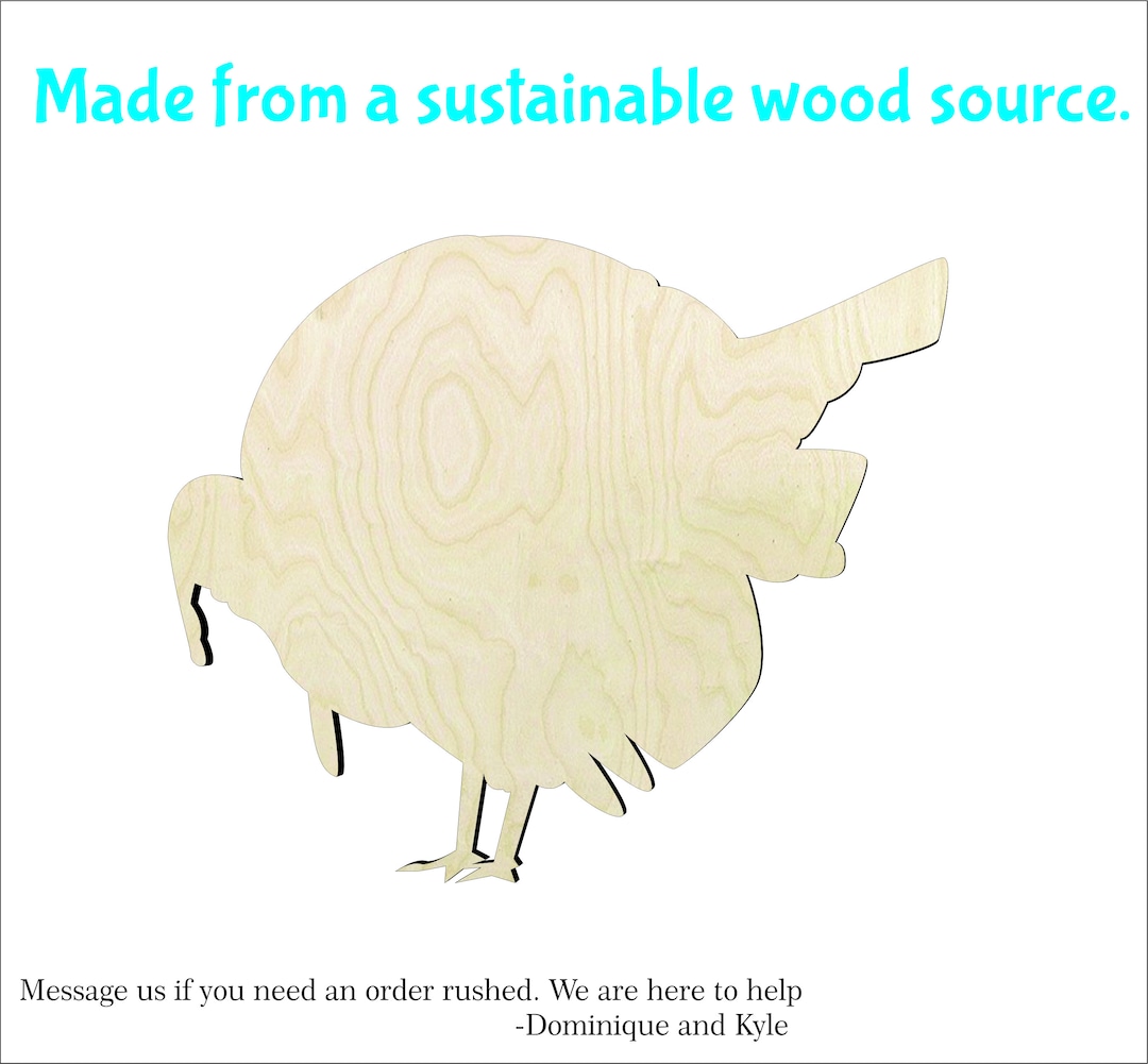 Turkey -multiple Sizes- Wood Cutout Craft Supply-sanded - #4 - Etsy