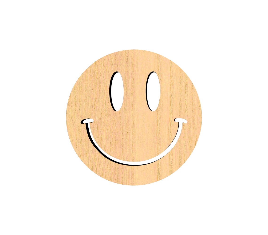 Smiley Face multiple Sizes-wood Cut Out Craft Supply - Etsy