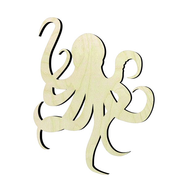 Wooden Octopus - Etsy
