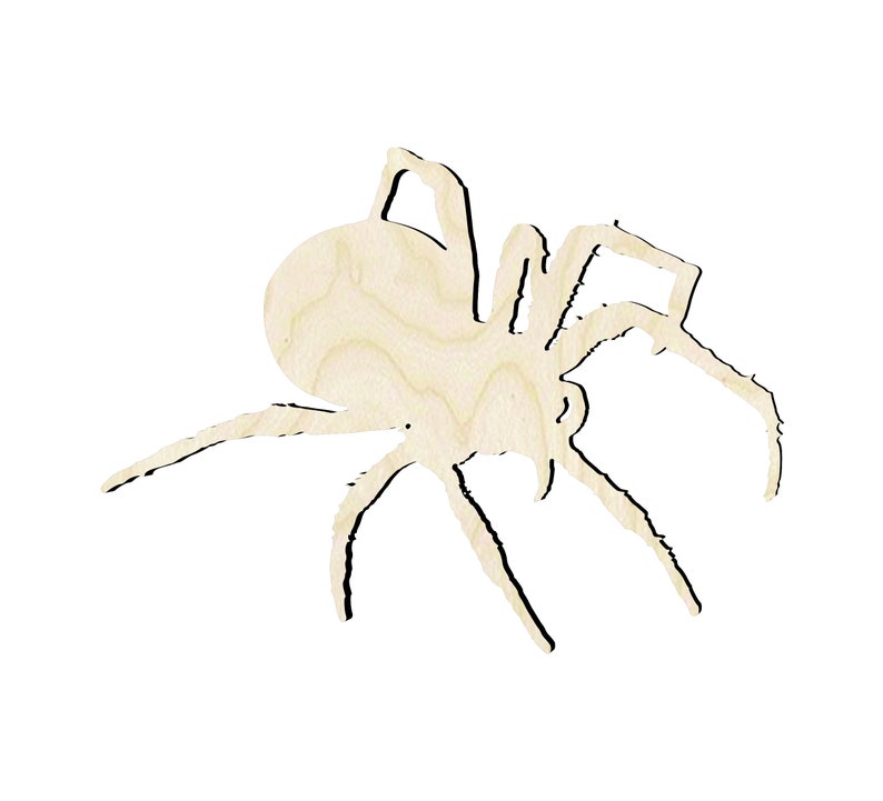 Spider -multiple Sizes- Cutouts Wood Craft Supply-sanded - Etsy