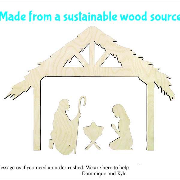 Diy Nativity Set - Etsy