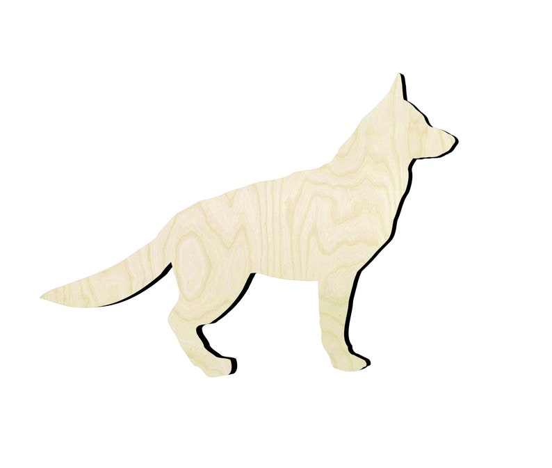 German Shepherd multiple Sizes-cut Outs Wood Craft - Etsy