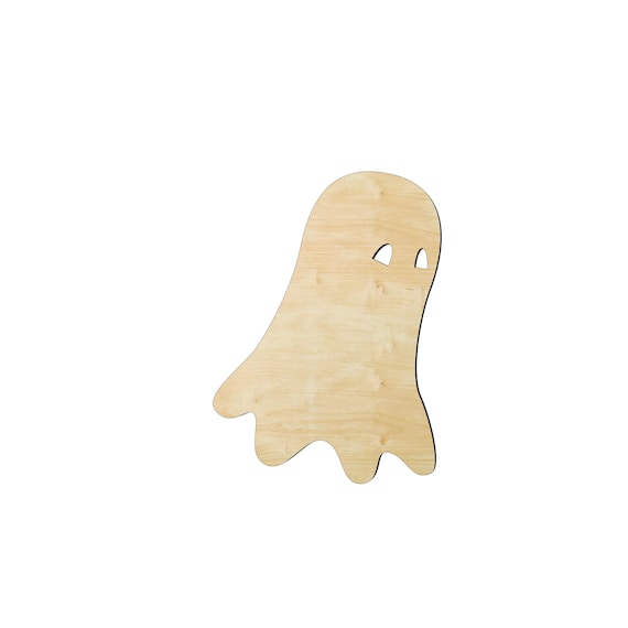 2 24 Ghost Cutouts Wood Craft Supply-sanded or | Etsy