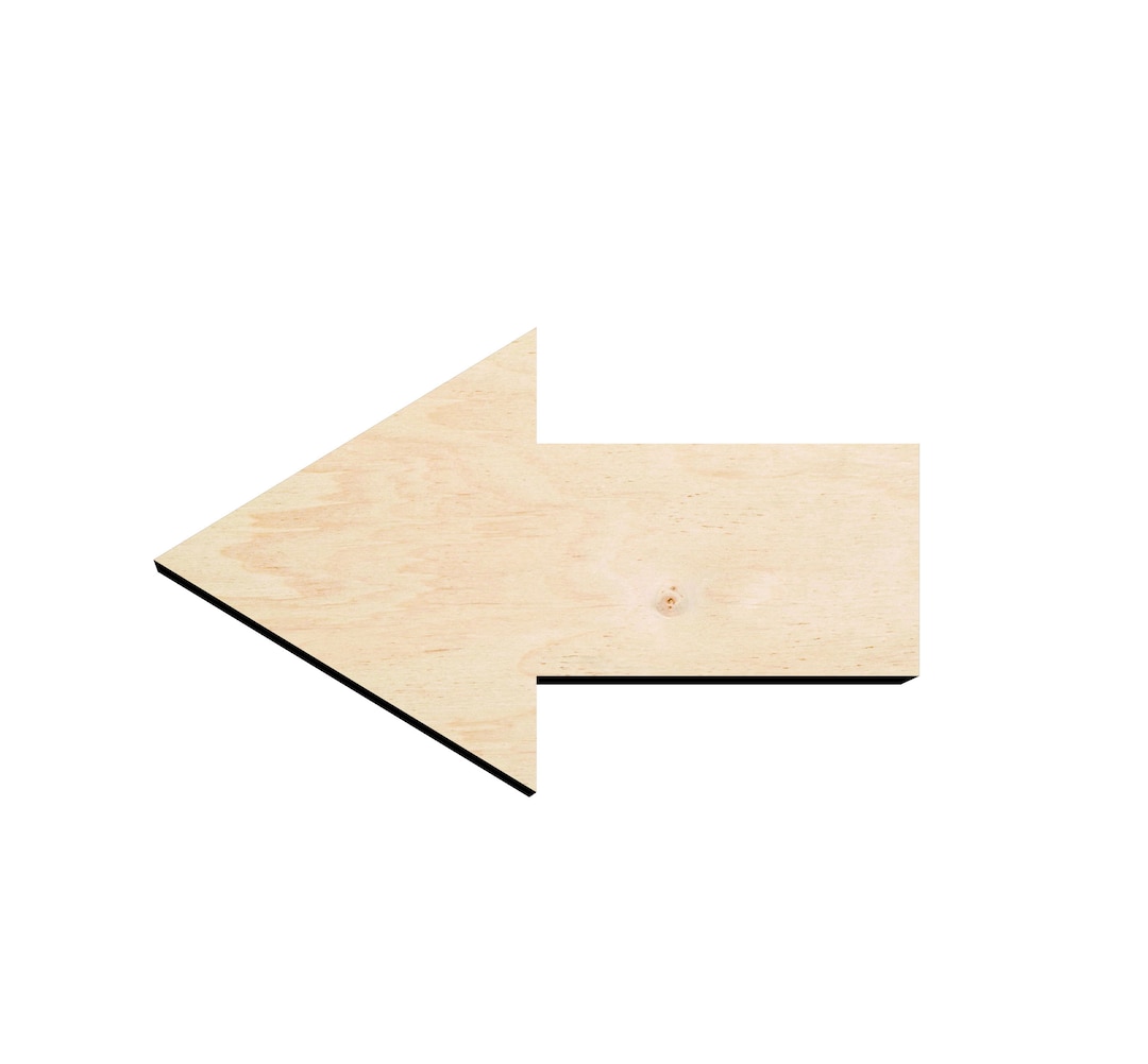Arrow Cut Outs Wood Craft Supply-finished or Unfinsihed - Etsy