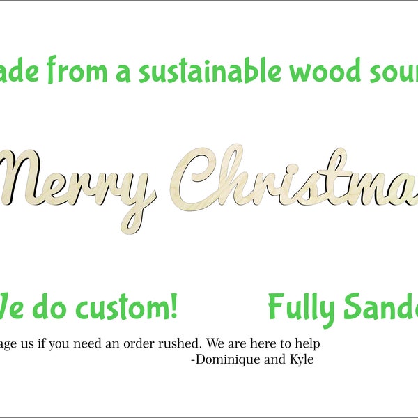 Wood Word Cutouts - Etsy