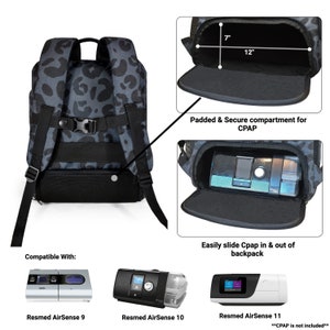 CPAP Travel Backpack: Compatible With Airsense 9, 10, 11 - Etsy