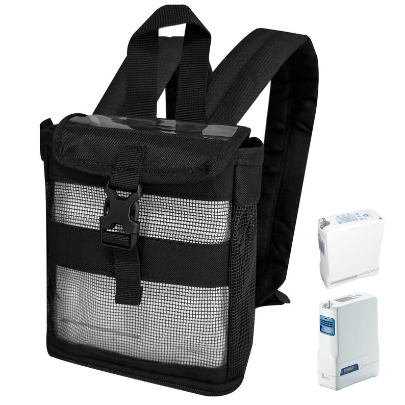Inogen One G4 Backpack Ultralightweight, Zippered Bottom, Mesh Panels ...